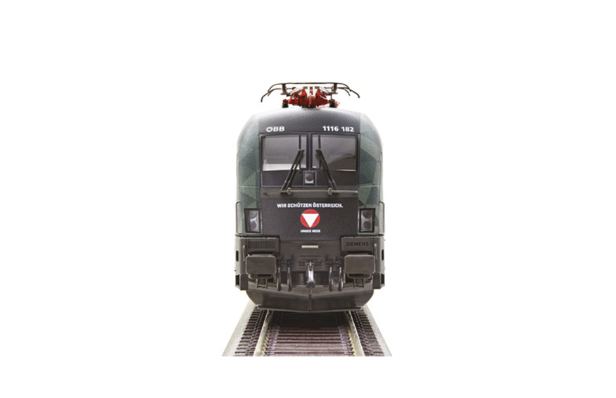 ROCO – 70491 Elektrolokomotive 1116 182-7 „Bundesheer“, ÖBB – Hobby ...